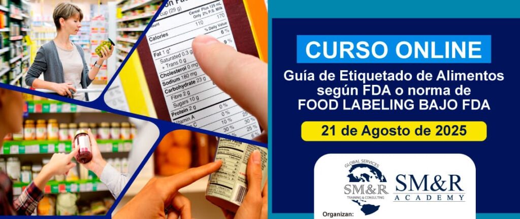 Curso Online – Chile: Guía de Etiquetado de Alimentos según FDA o Norma ...