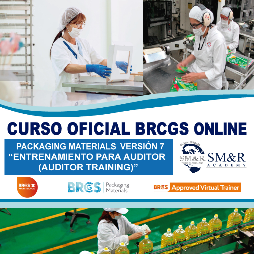 Open: BRCGS Packaging Materials Versión 7: Entrenamiento para Auditor – Chile – SM&R Training ...