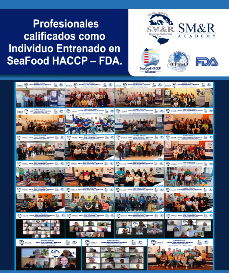 Curso Oficial (Virtual en Vivo): SeaFood HACCP Alliance Chile: HACCP ...