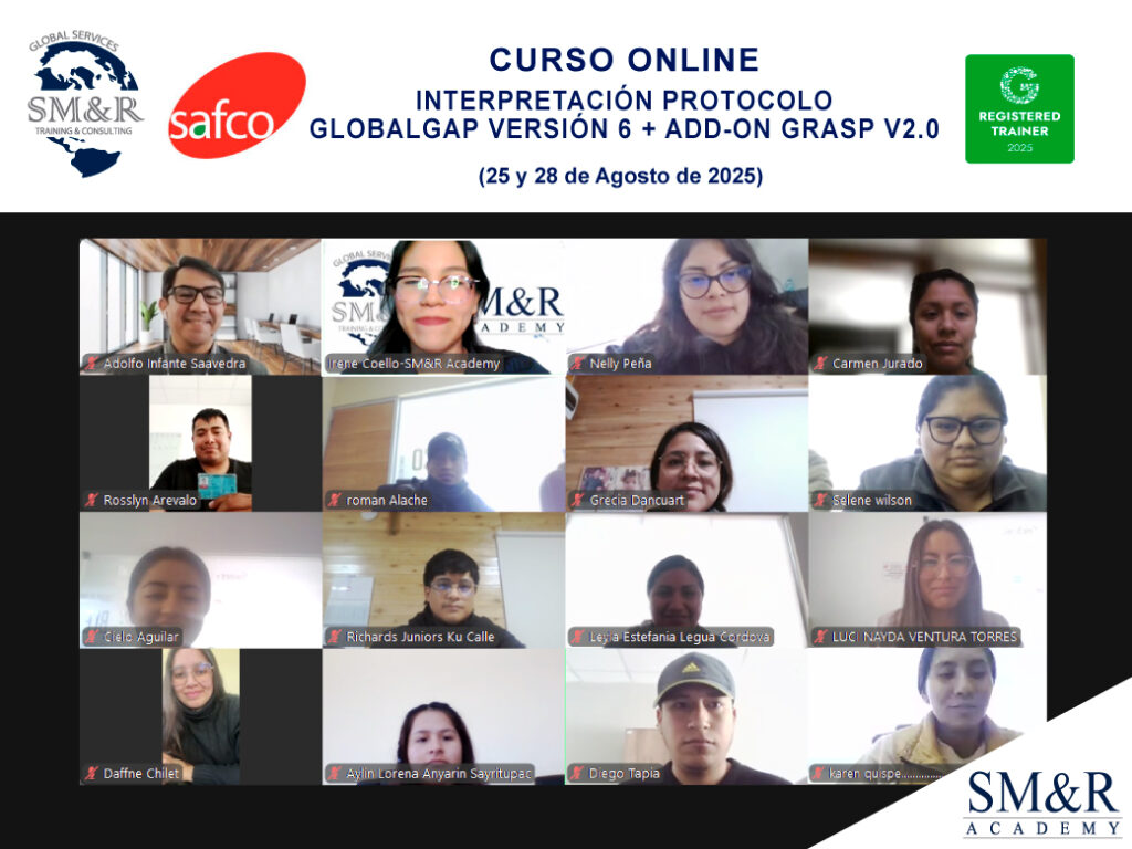 Curso Online – Interpretación Protocolo GlobalGAP Versión 6 + Add-On ...