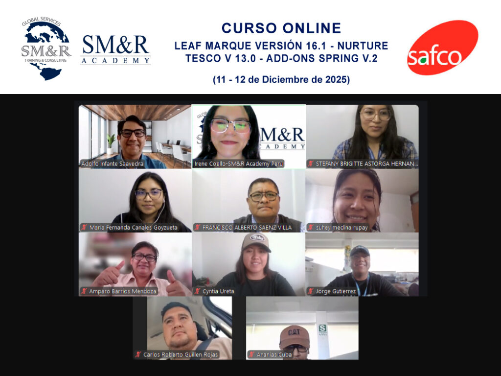 Curso Online – Leaf Marque v6.1 – Nurture Tesco v13.0 – Add-Ons SPRING ...