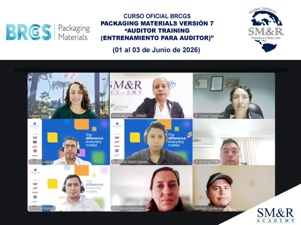 Curso Oficial BRCGS – Packaging Materials Versión 7: Entrenamiento para ...